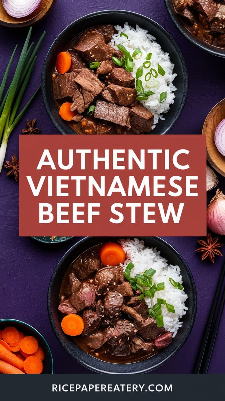 Authentic Vietnamese Beef Stew (Bò Kho) Recipe - Rice Paper Eatery