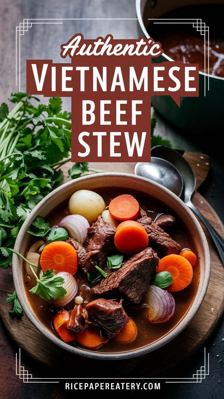 Authentic Vietnamese Beef Stew (Bò Kho) Recipe - Rice Paper Eatery