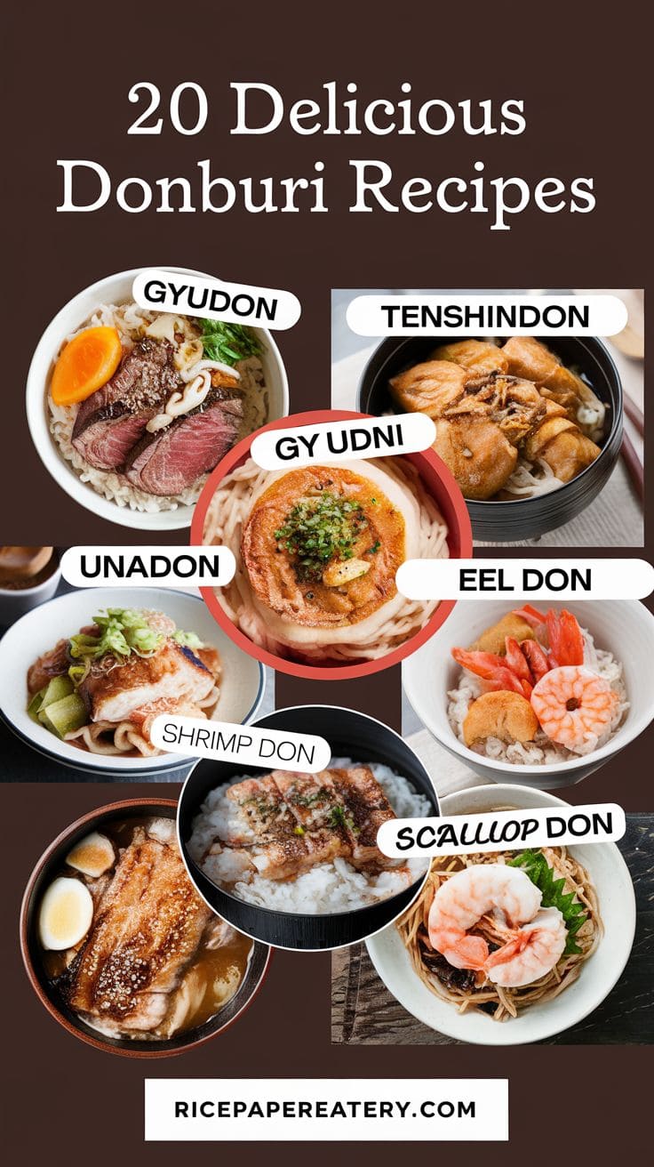 20 Delicious Donburi (Japanese Rice Bowl) Recipes to Try at Home - Rice Paper Eatery