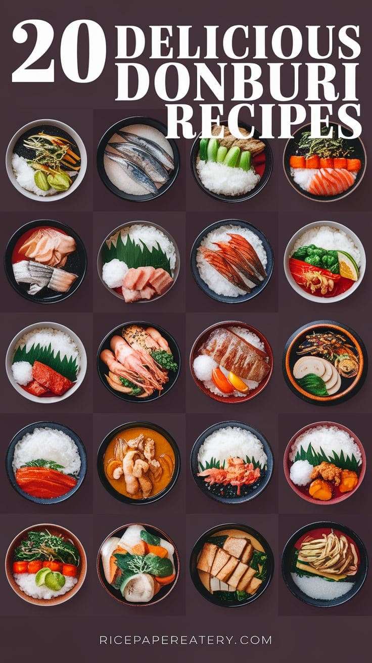 20 Delicious Donburi (Japanese Rice Bowl) Recipes to Try at Home - Rice Paper Eatery