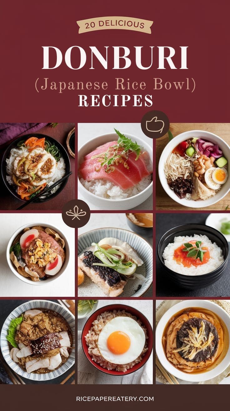20 Delicious Donburi (Japanese Rice Bowl) Recipes to Try at Home - Rice ...