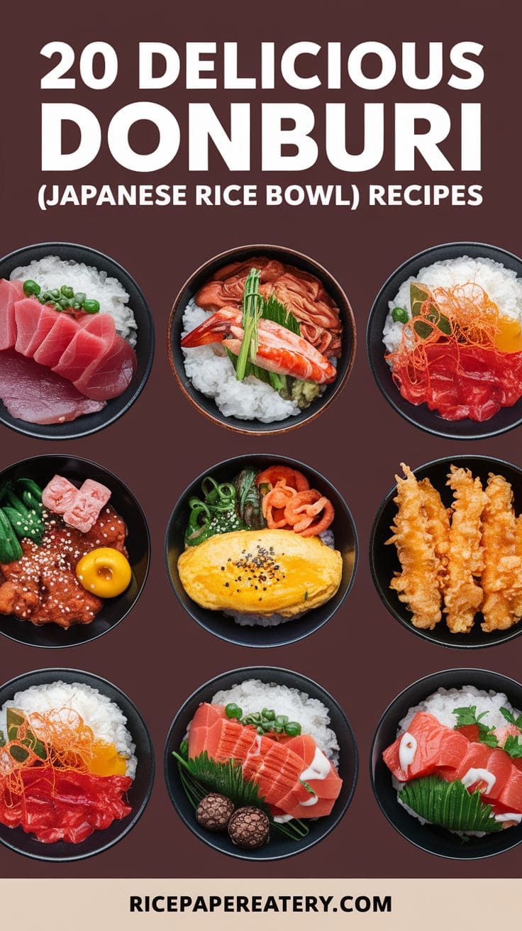 20 Delicious Donburi (Japanese Rice Bowl) Recipes to Try at Home - Rice Paper Eatery
