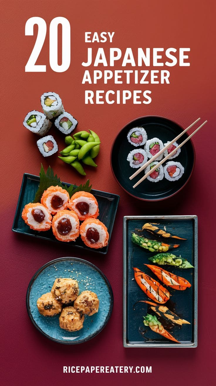 20 Easy Japanese Appetizer Recipes You Can Make at Home - Rice Paper Eatery