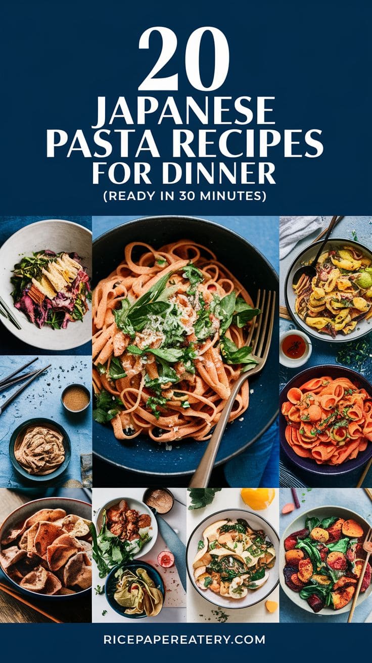 20 Delicious Japanese Pasta Recipes Ready in 30 Minutes - Rice Paper Eatery
