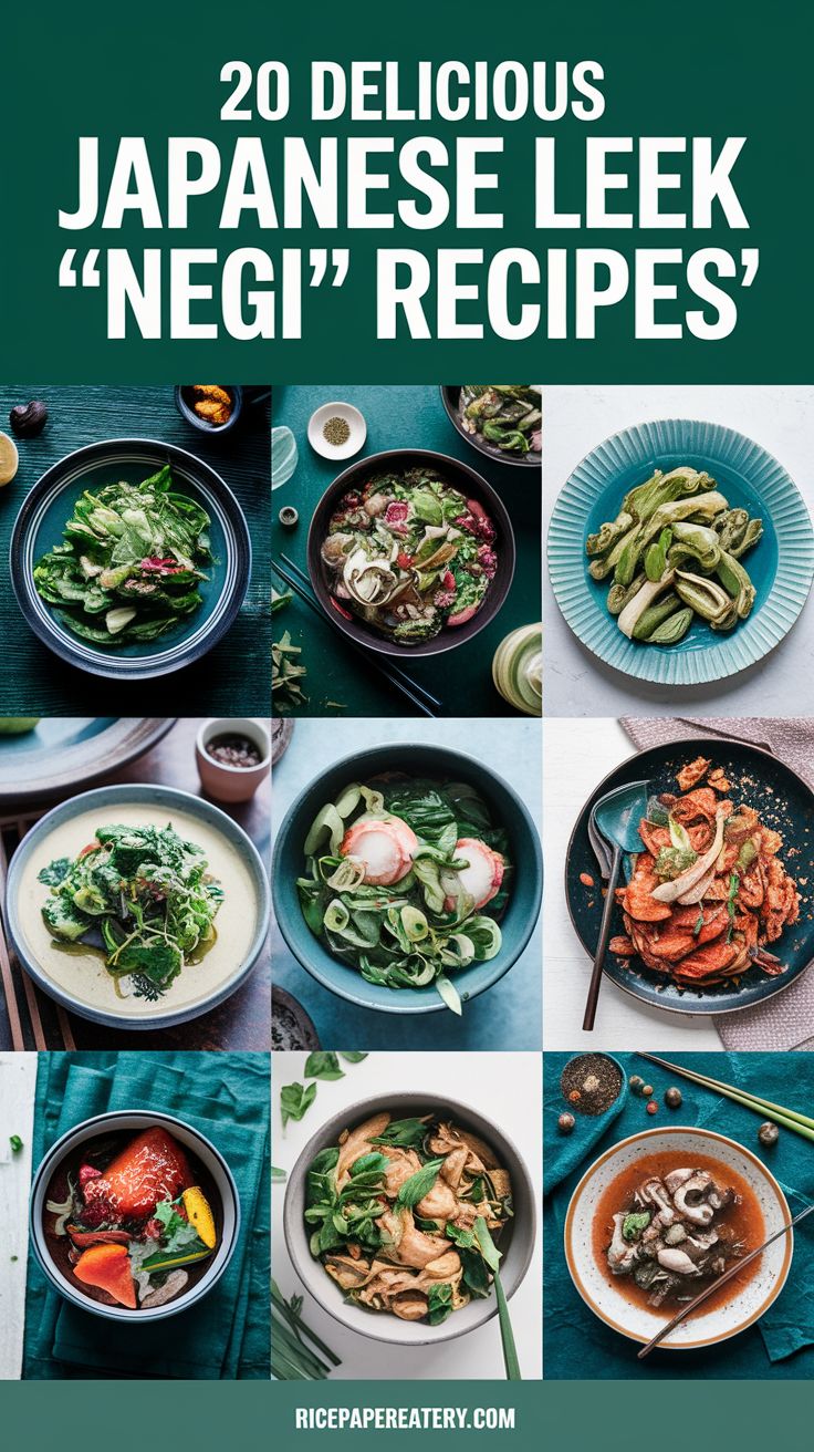 20 Delicious Japanese Leek "Negi" Recipes to Try at Home - Rice Paper ...