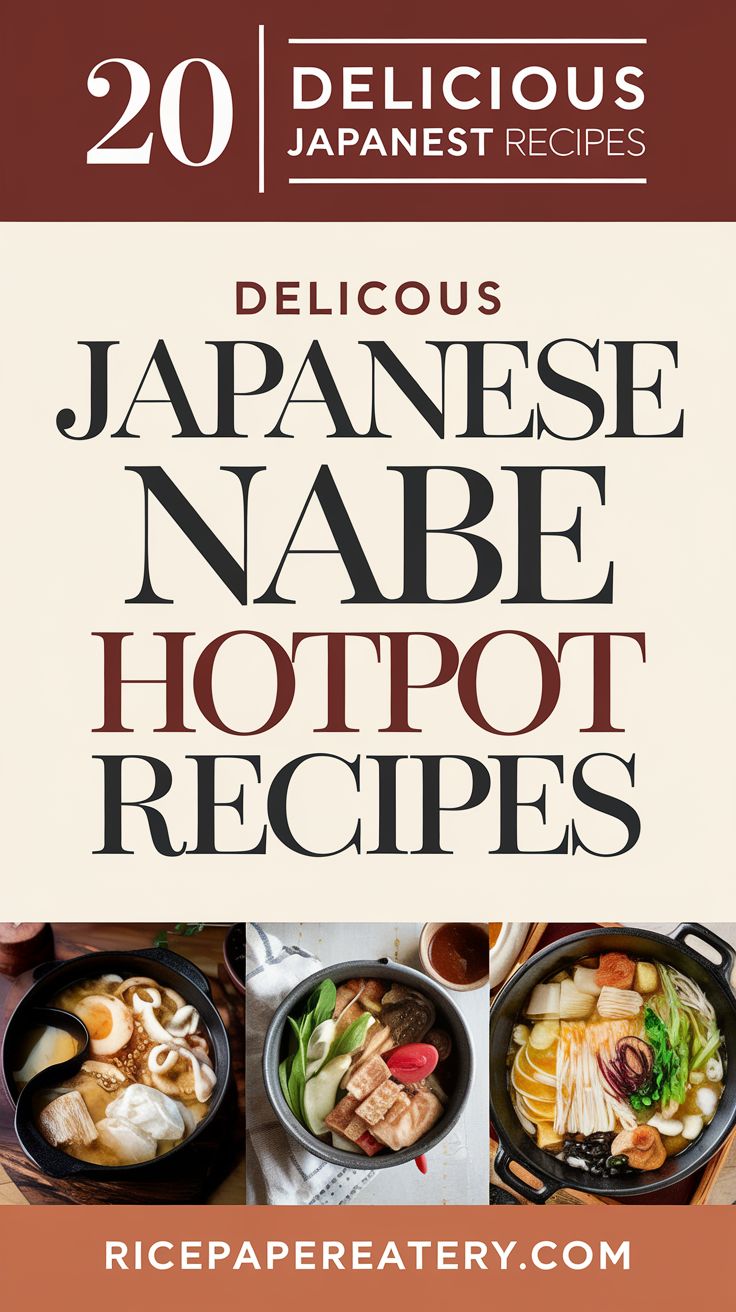 20 Delicious Japanese Nabe Hotpot Recipes to Warm Your Heart - Rice ...