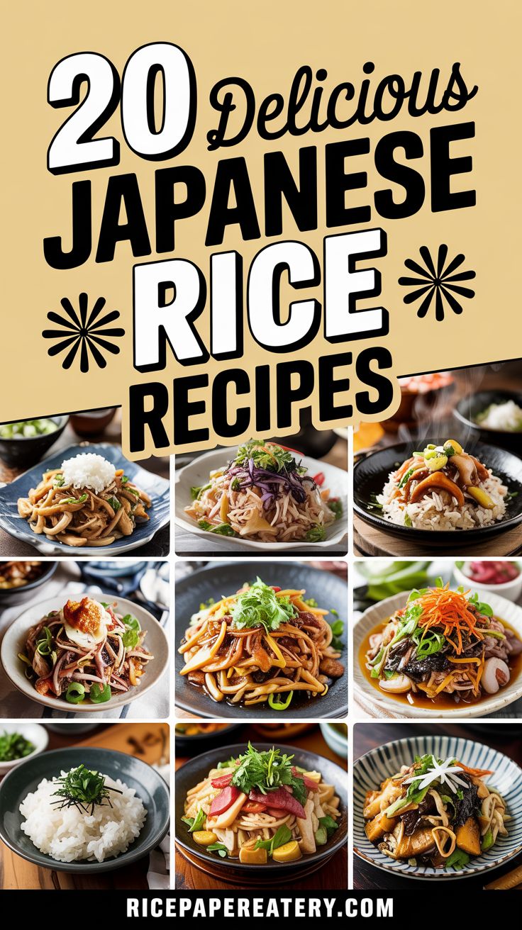 20 Delicious Japanese Rice Recipes You Need to Try - Rice Paper Eatery