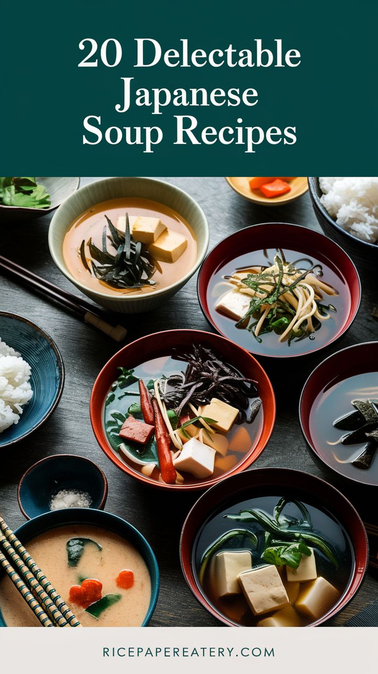 20 Delectable Japanese Soup Recipes You Must Try - Rice Paper Eatery