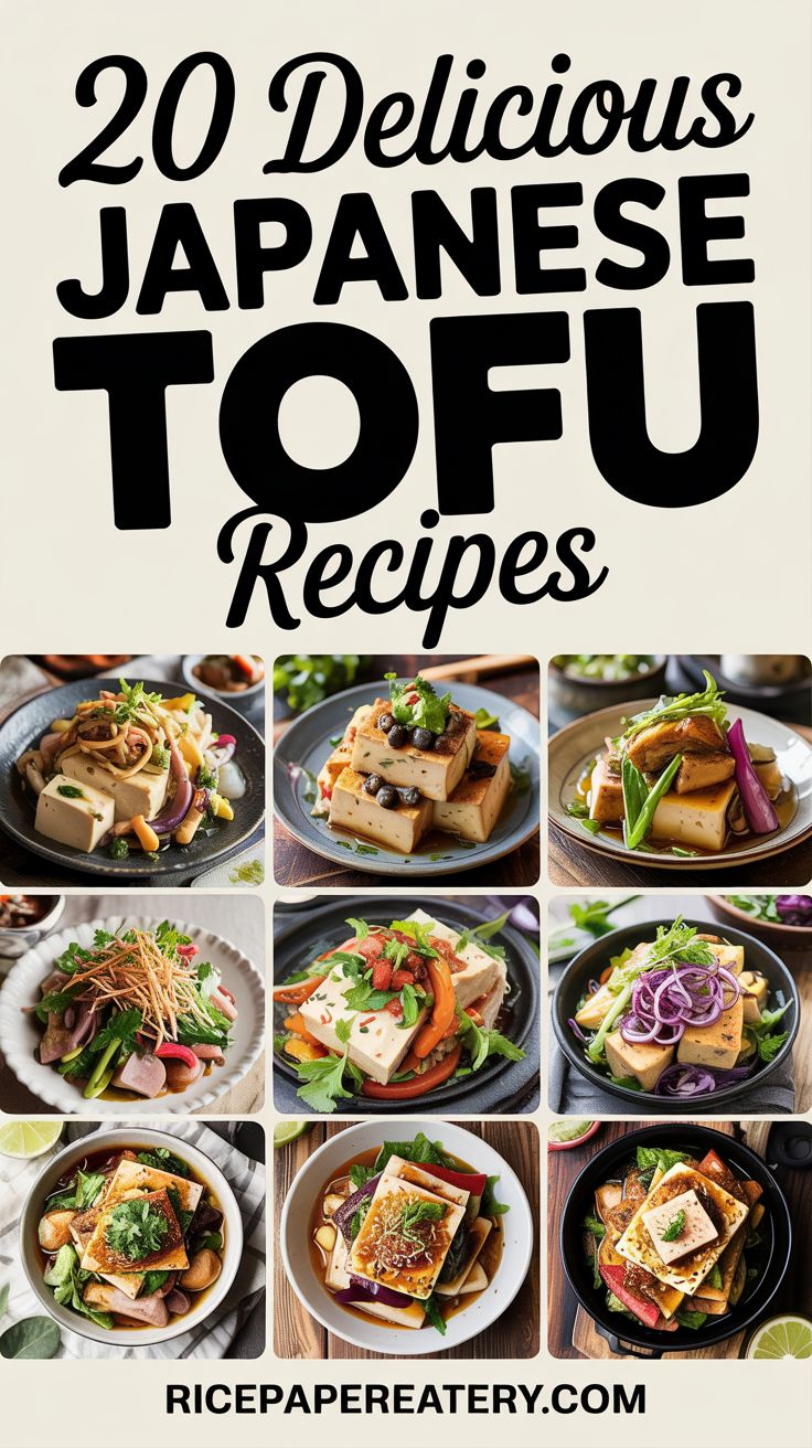 20 Delicious Japanese Tofu Recipes You Need to Try - Rice Paper Eatery