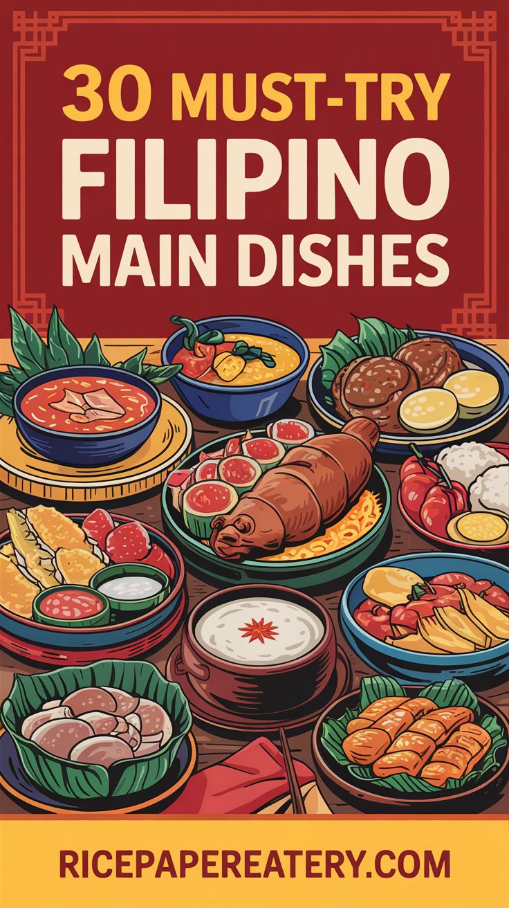 30 Must-Try Filipino Main Dishes You Can't Miss - Rice Paper Eatery