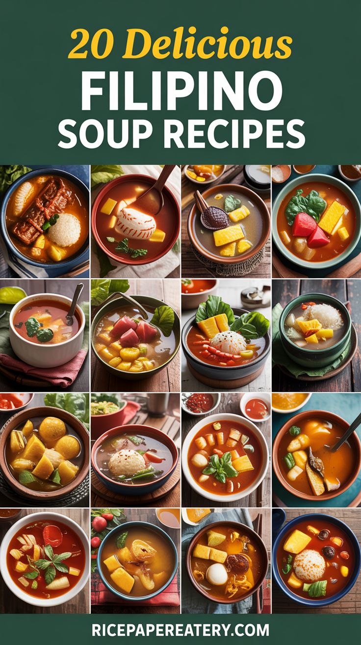 20 Delicious Filipino Soup Recipes You Need to Try - Rice Paper Eatery