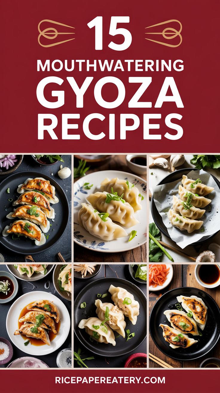 15 Mouthwatering Gyoza Recipes You Need to Try - Rice Paper Eatery