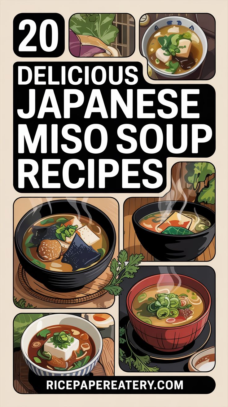 20 Delicious Japanese Miso Soup Recipes to Try at Home - Rice Paper Eatery