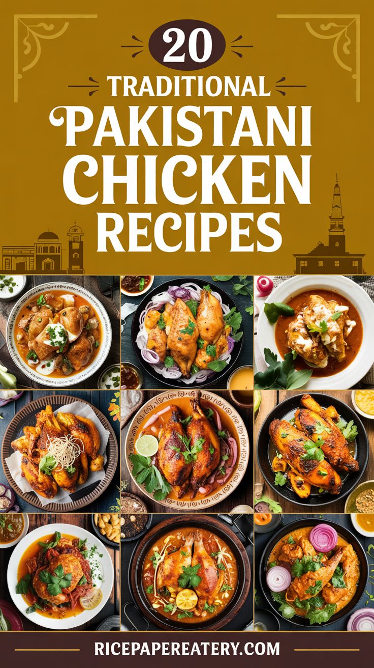 20 Traditional Pakistani Chicken Recipes You Must Try - Rice Paper Eatery