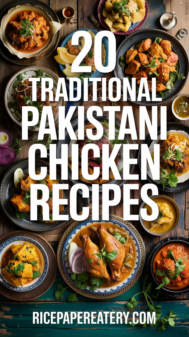 20 Traditional Pakistani Chicken Recipes You Must Try - Rice Paper Eatery