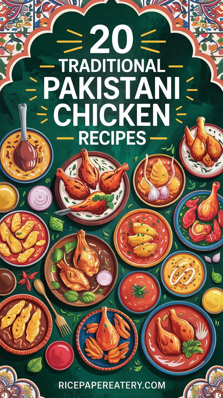 20 Traditional Pakistani Chicken Recipes You Must Try - Rice Paper Eatery