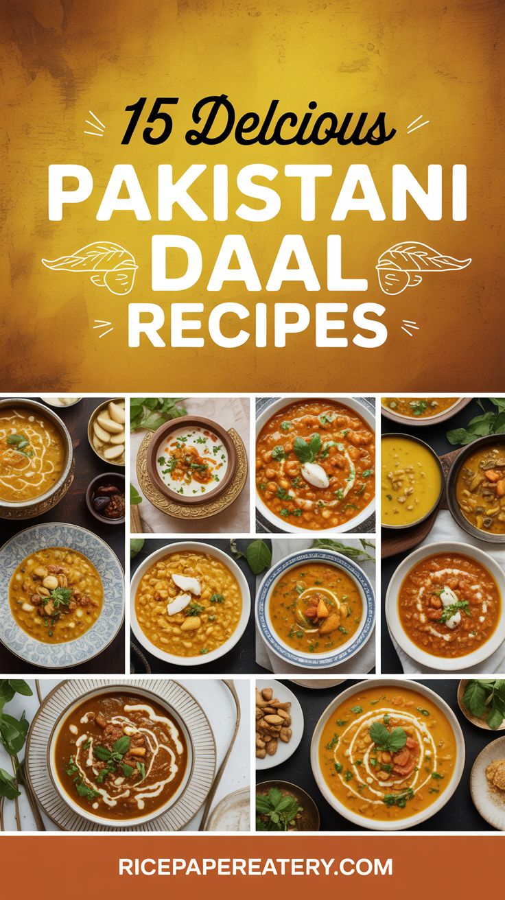 15 Delicious Pakistani Daal Recipes You Must Try - Rice Paper Eatery