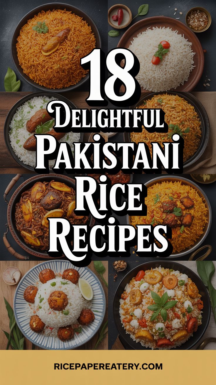 18 Delightful Pakistani Rice Recipes You Need to Try - Rice Paper Eatery