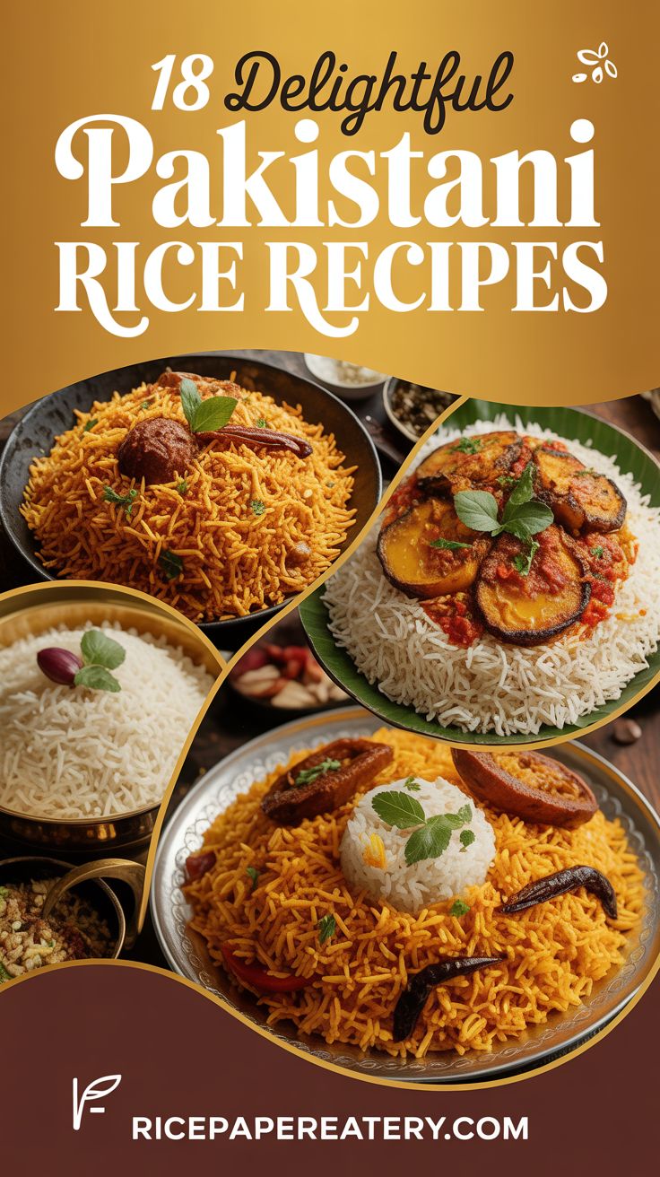 18 Delightful Pakistani Rice Recipes You Need to Try - Rice Paper Eatery