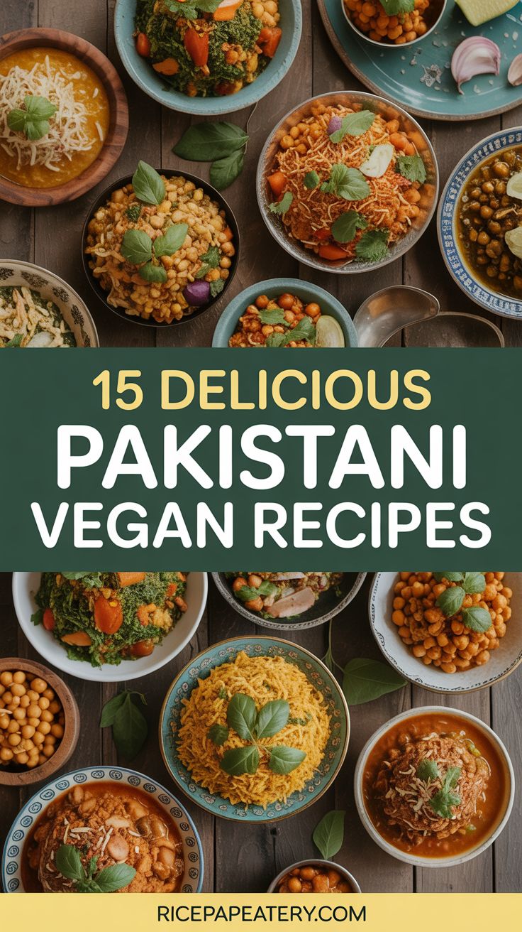 15 Delicious Pakistani Vegan Recipes You Must Try - Rice Paper Eatery