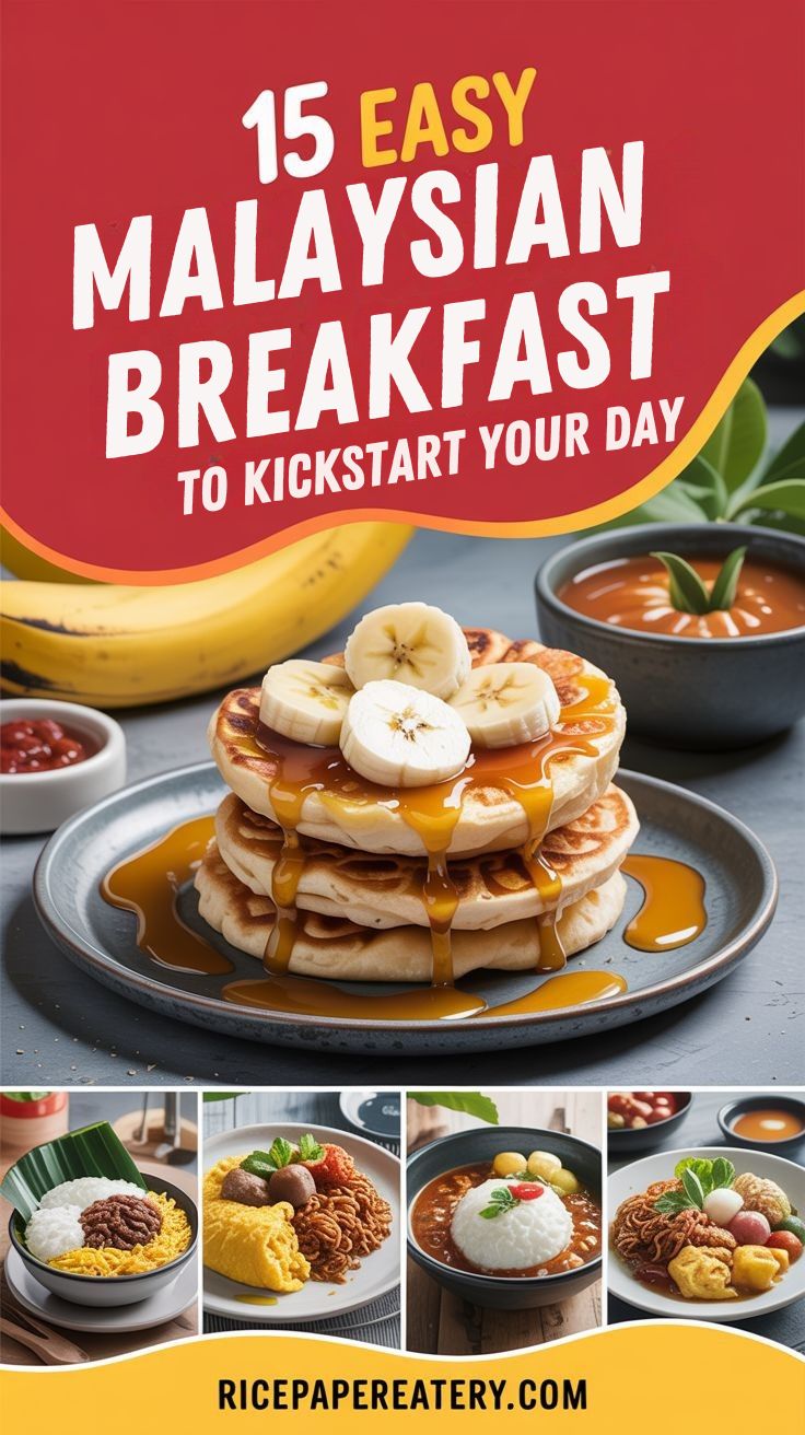 15 Easy Malaysian Breakfast Ideas to Kickstart Your Day - Rice Paper Eatery