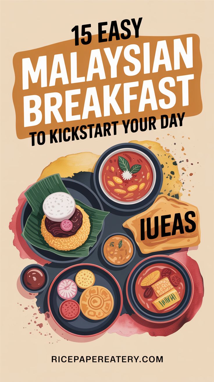 15 Easy Malaysian Breakfast Ideas to Kickstart Your Day - Rice Paper Eatery